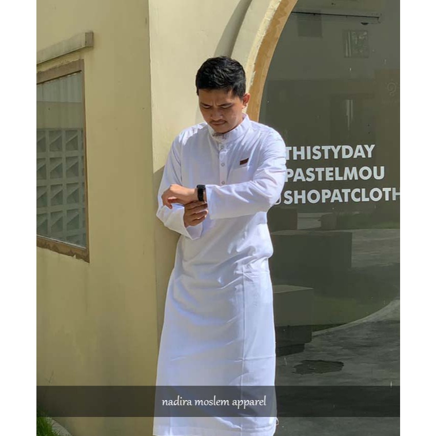 Jual Jubah pria lengan panjang - gamis YAMAN - Gamis JUBAH ikhwan ...