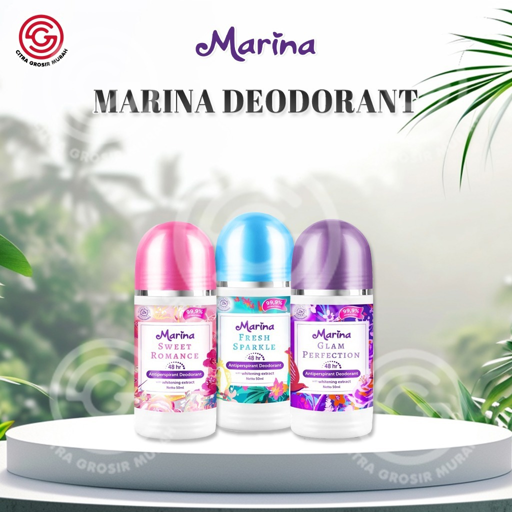 Jual MARINA Anti Perspirant Deodorant 50ml || Marina Deo Roll On ...