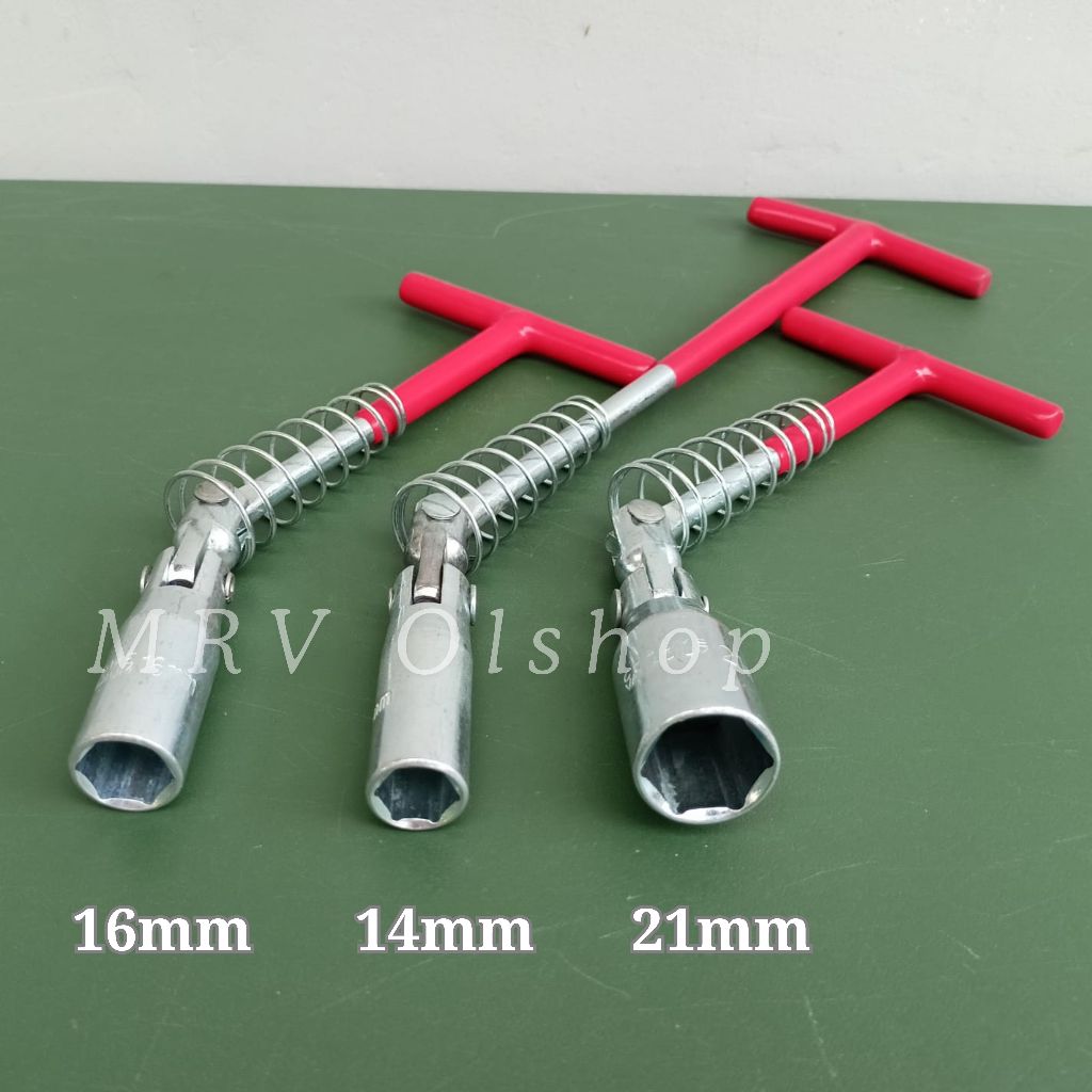 Jual Kunci Busi Flexible Type T 14mm/16 mm/21 mm | Shopee Indonesia