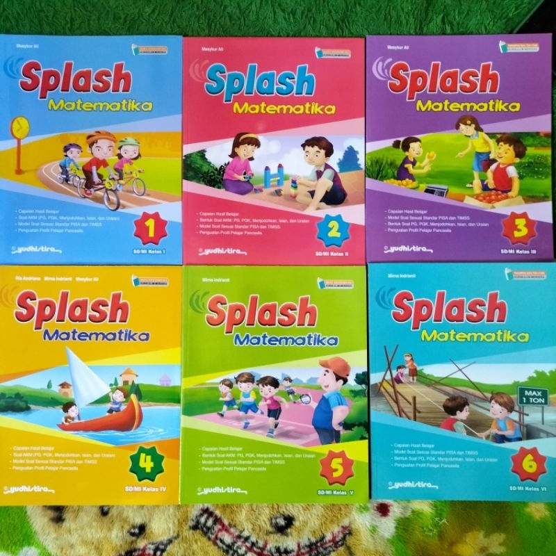 Jual ORIGINAL BUKU SPLASH MATEMATIKA KELAS 1 2 3 4 5 6 SD/MI KURIKULUM ...