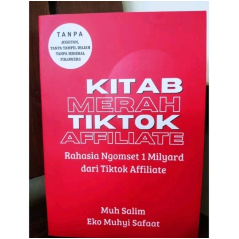 Jual Buku Kitab merah tiktok Affiliate | Shopee Indonesia