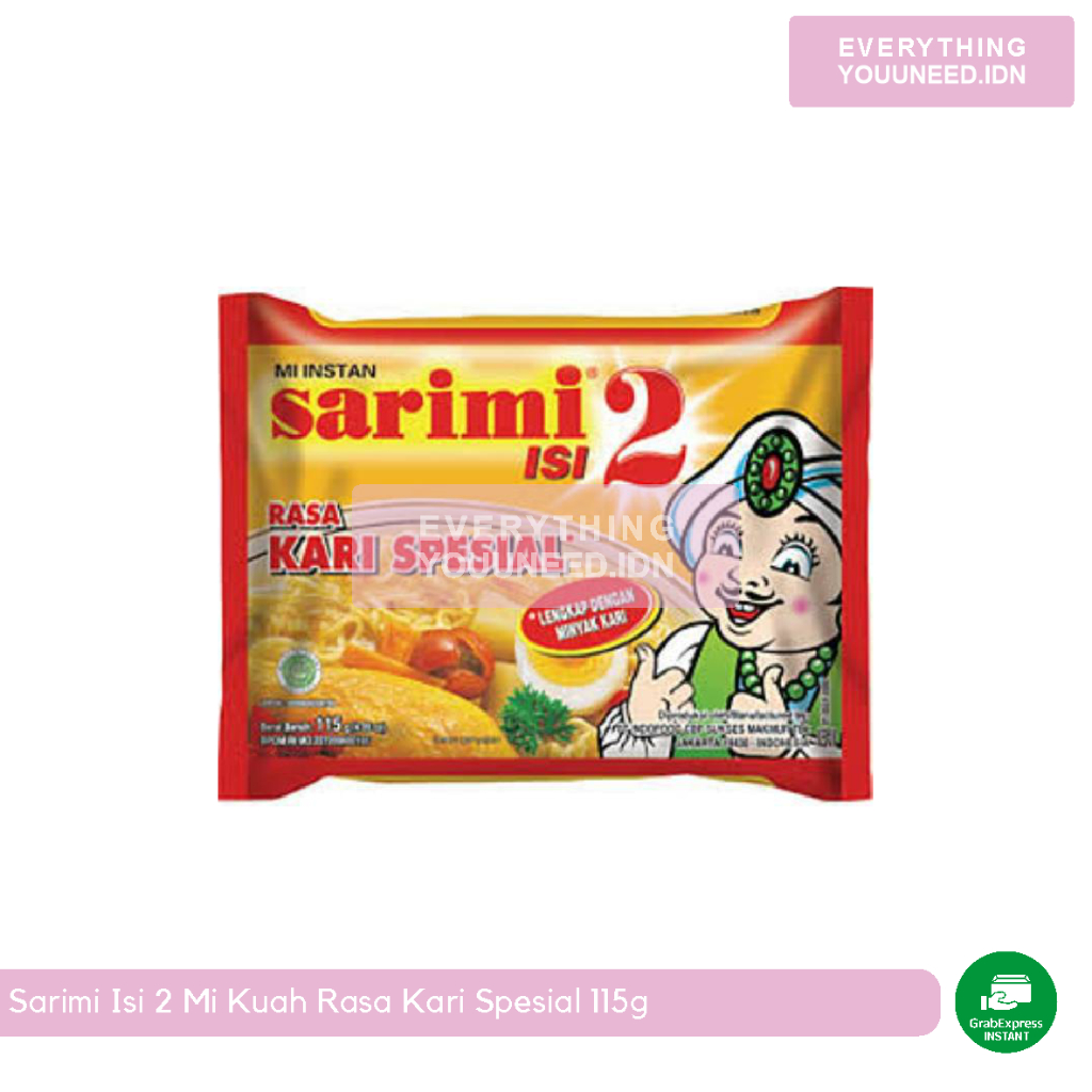 Jual Sarimi Isi 2 Mi Kuah Rasa Kari Spesial 115g | Shopee Indonesia