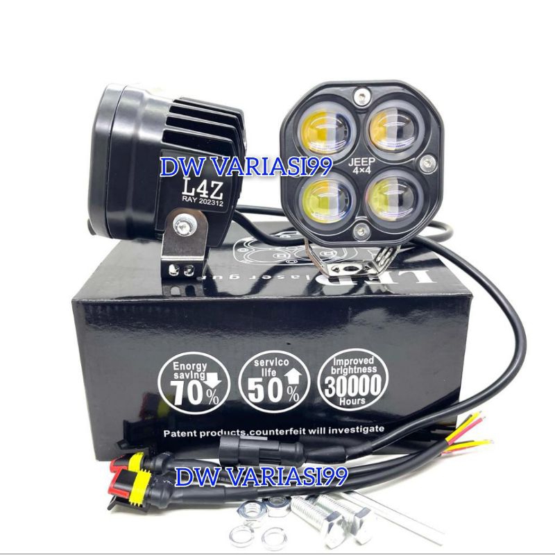 Jual Lampu Tembak Laser LED D4 Tembak Sorot Laser Gun L4Z (HARGA ...