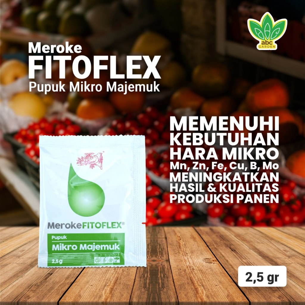 Jual [2.5gram] Meroke Fitoflex - Pupuk Mikro Majemuk | Shopee Indonesia