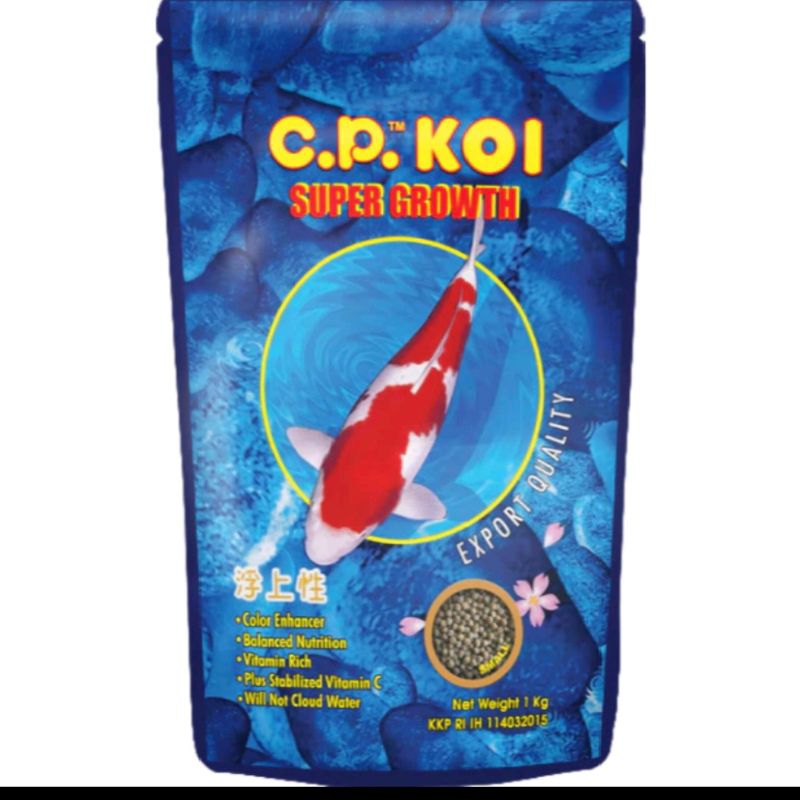 Jual C.P.KOI SUPER GROWTH 1kg | Shopee Indonesia