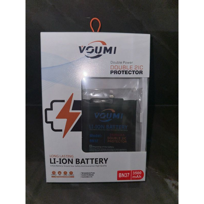 Jual Battery Original Voumi Xiaomi BN37 DOUBLE 2 IC ( REDMI 6 /REDMI 6A ...