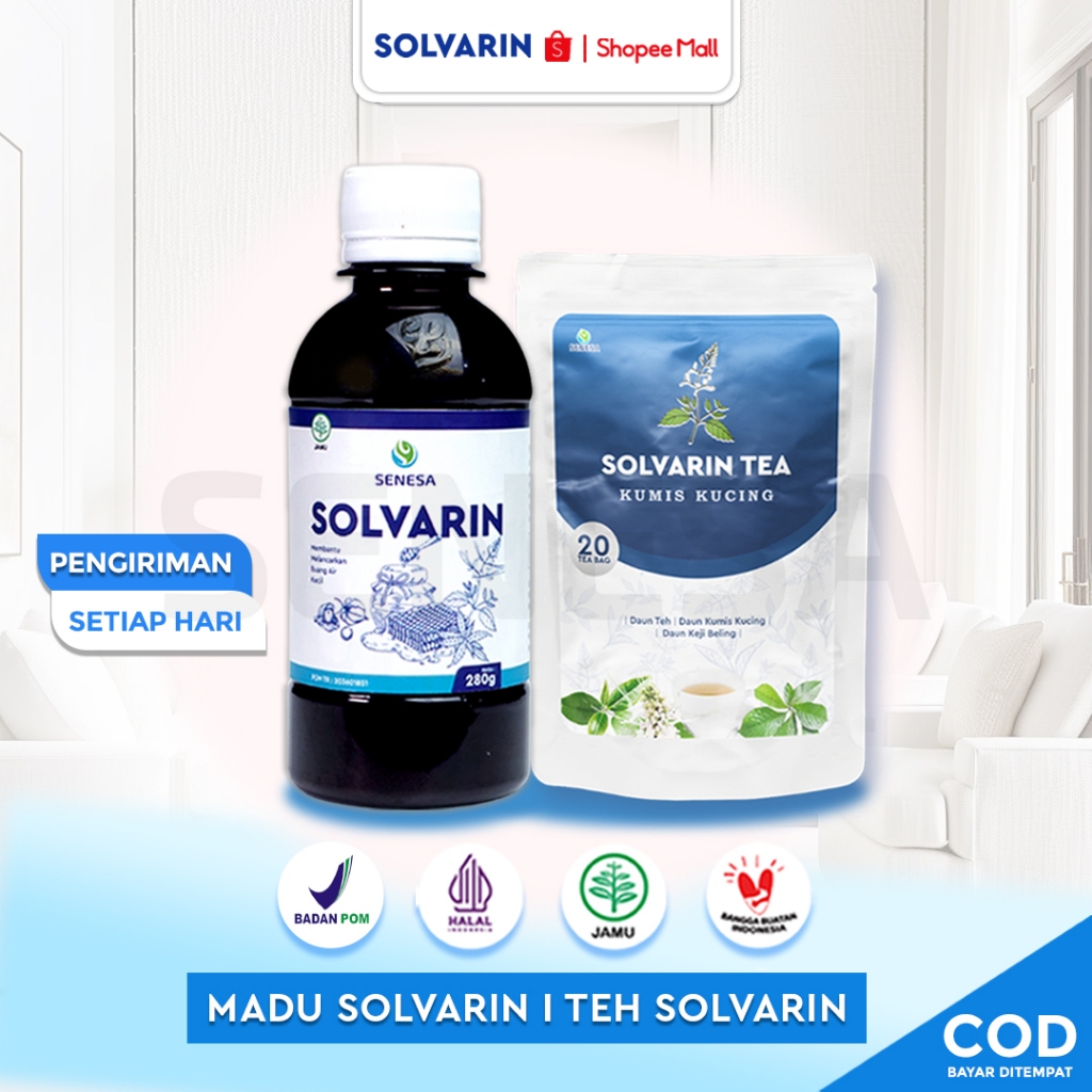Jual SOLVARIN - Madu atau Teh untuk ISK dan Infeksi Saluran Kemih ...
