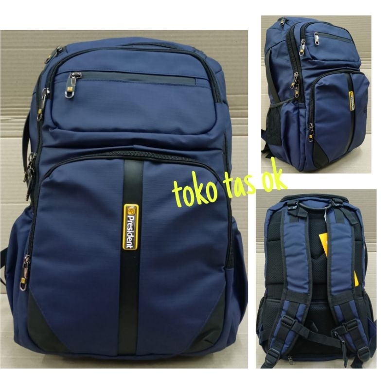 Jual tas ransel president 3693-26 original | Shopee Indonesia