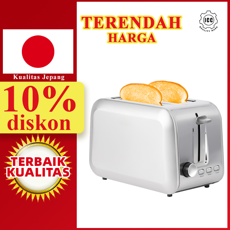 Jual LAHOME Pemanggang Roti Elektrik Otomatis Sandwich 7 Tingkat Suhu 2 ...