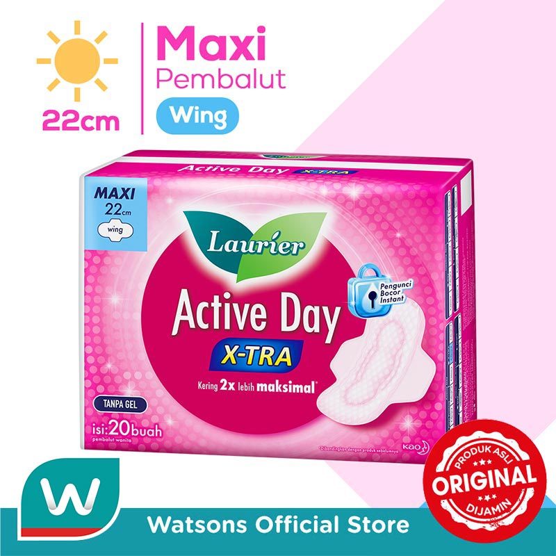 Jual Laurier Super Maxi Wing 20s | Shopee Indonesia