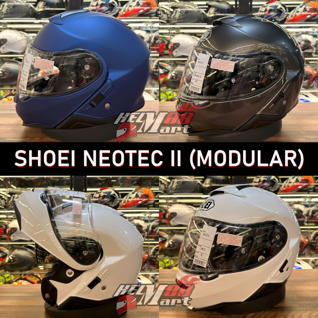 Jual SHOEI Neotec 2 Modular - Helm Shoei Helm Modular Flip Up | Shopee ...