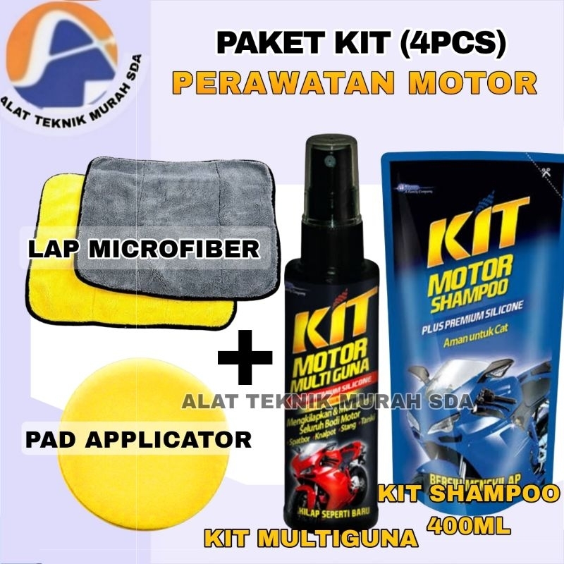 Jual Paket Kit Motor Multiguna Pump 100ml + Kit Motor Shampoo 200 ml ...