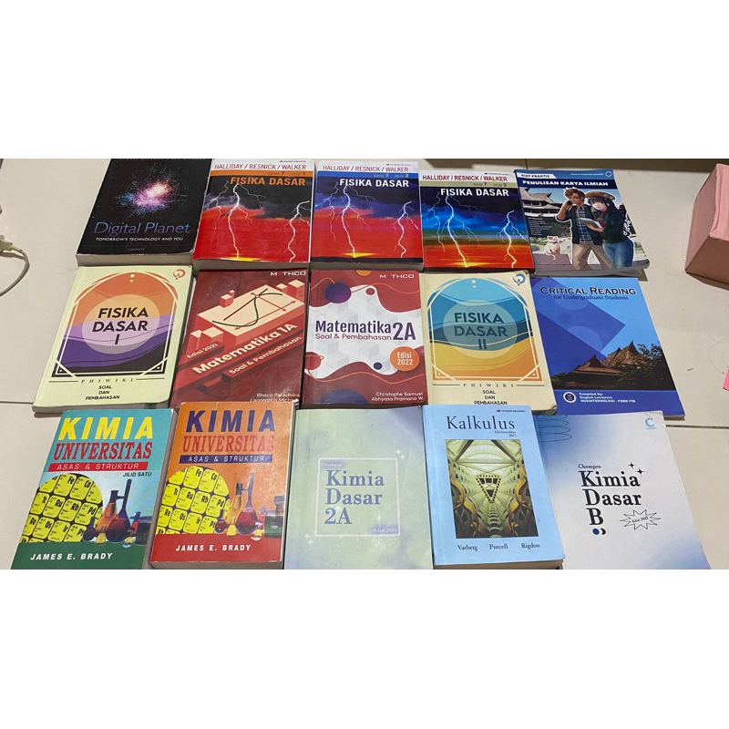 Jual Buku Materi Latihan Soal Mahasiswa TPB Fisika Dasar Matematika ...