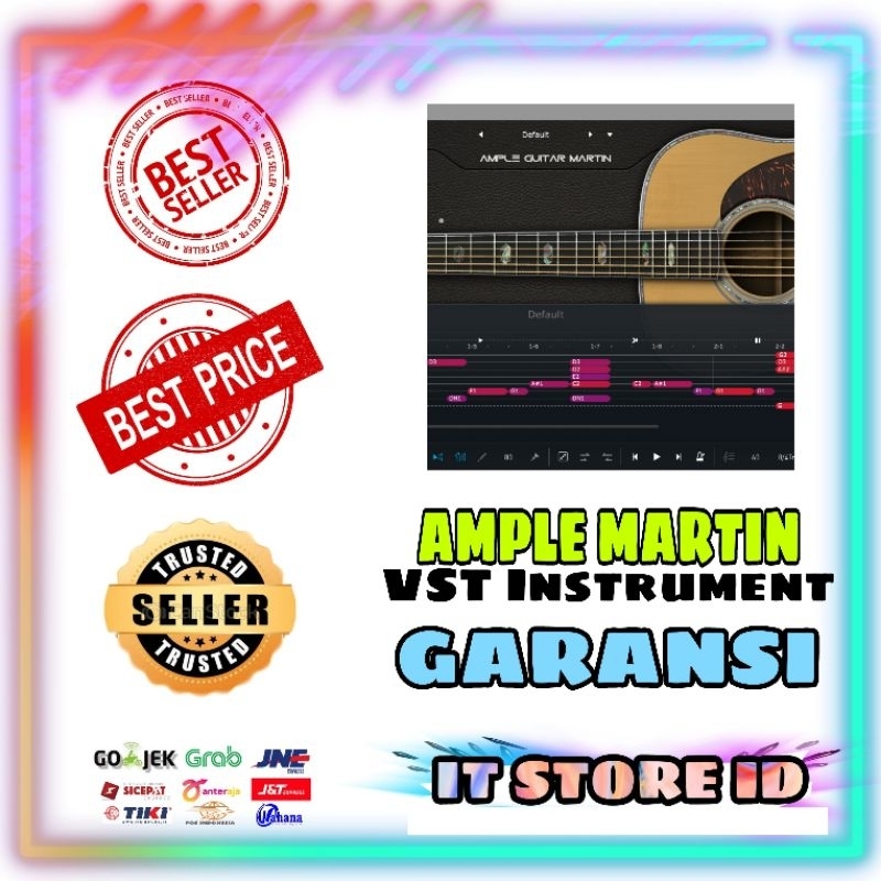 Jual Ample Guitar M Martin VST Instrument Gitar Lifetime | Shopee Indonesia