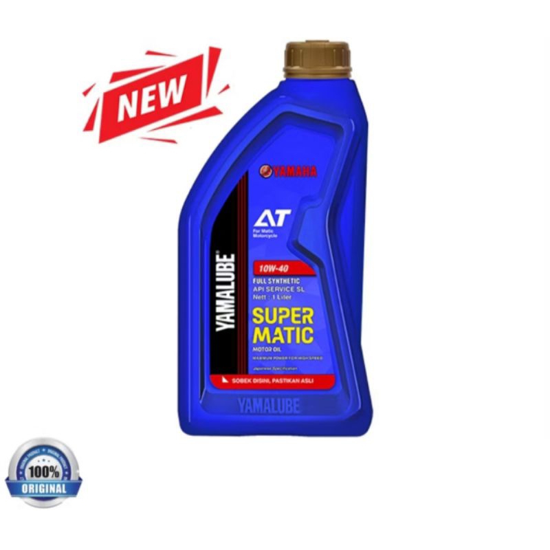 Jual oil,oli Yamalube super matic 1 liter nmax n max 10w/40 full ...