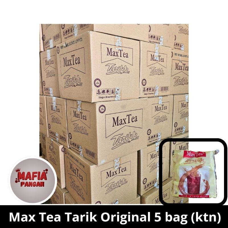 Jual Max Tea Tarik Original 1 karton isi (5 bag x 30 sachet) | Shopee Indonesia