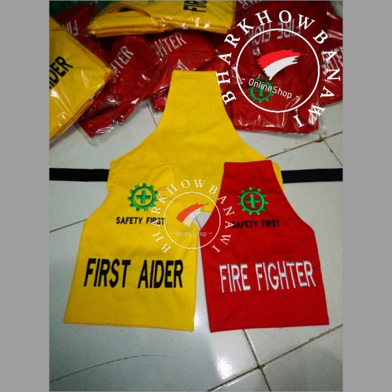 Jual BAN LENGAN FIRE FIGHTER FIRST AIDER BAN LENGAN SAFETY FIRST K3 ban ...