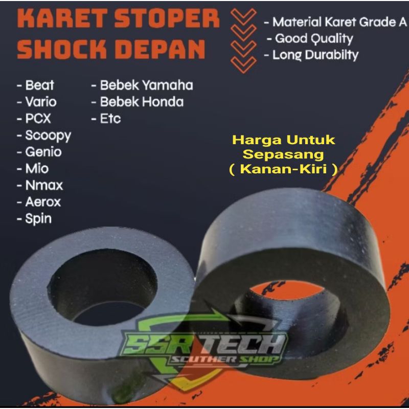 Jual Karet Stoper peredam jedag jedug shock Depan universal As 26 27 28 ...