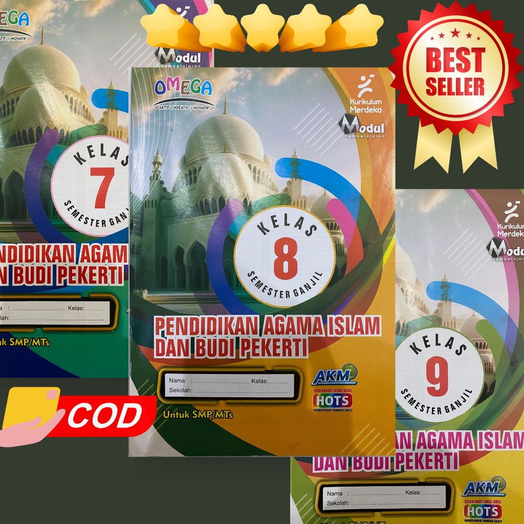 Jual Buku LKS Omega PENDIDIKAN AGAMA ISLAM / PAI Kurikulum Merdeka ...