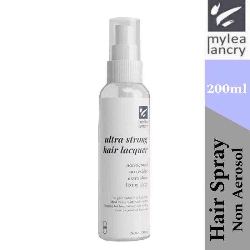 Jual MYLEA Hairspray / Hair Spray Non Aerosol 200ml | Shopee Indonesia