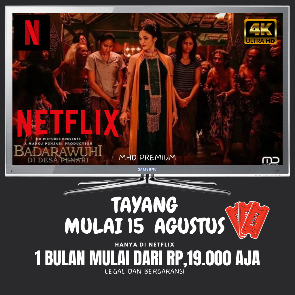 Jual NETFLXX PREMIUM UHD 4K AMANAH 100% 1 TAHUN FULL GARANSI ANTI TIPU TIPU ( PRIVATE LEBIH AMAN ...