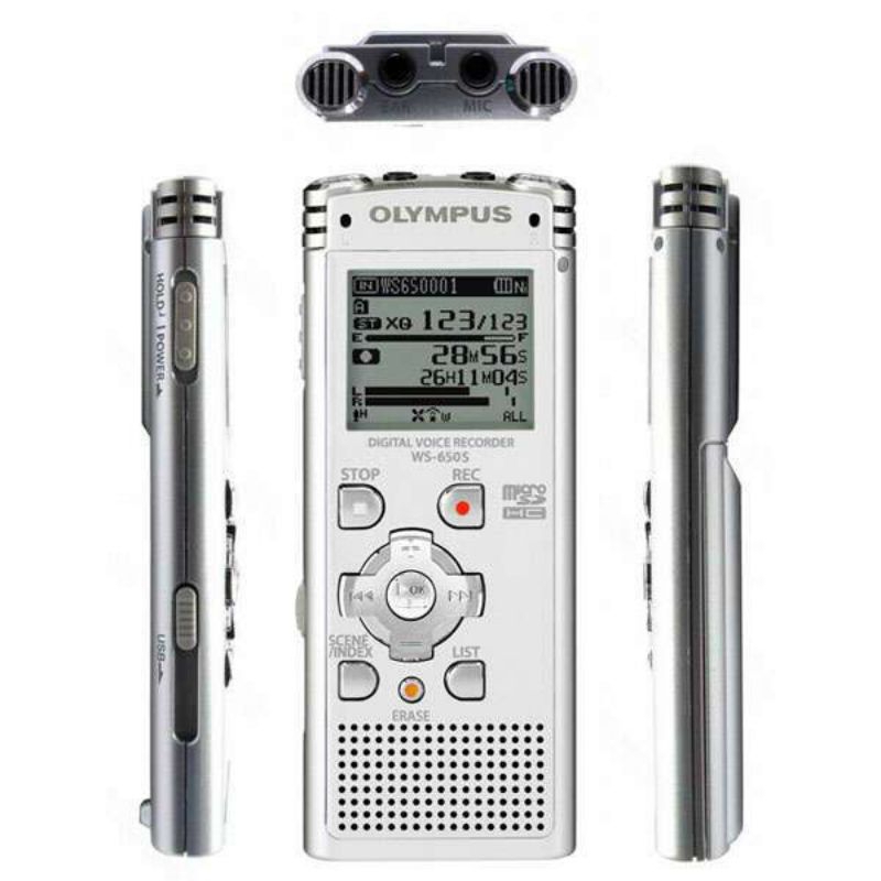 Jual Olympus WS-650S 2 GB Stereo Mini Voice Recorder Crystal Clear ...