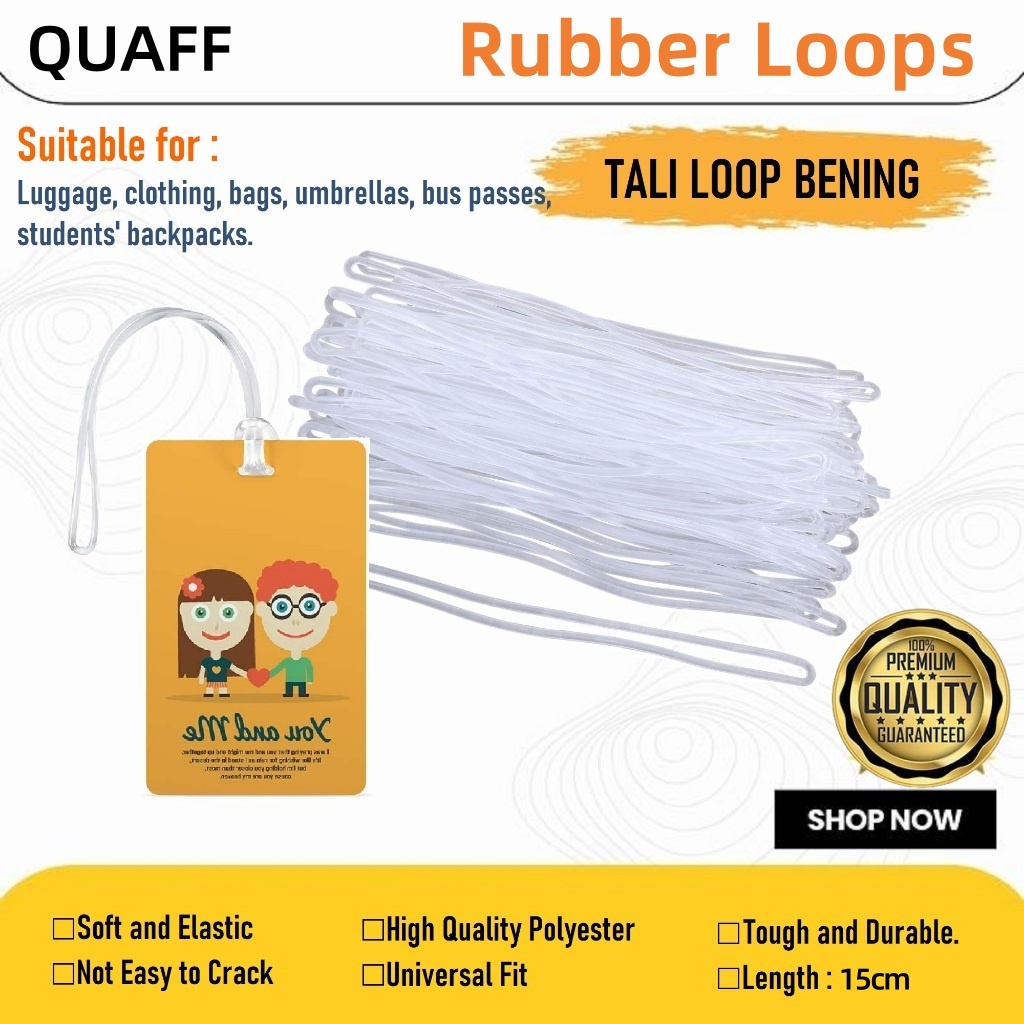 Jual 100pcs Tali Koper Warna-Warni / Tali Loop Strap PVC / Tali Untuk ...