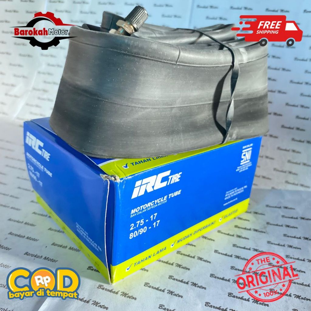 Jual BAN DALAM IRC UKURAN 275-17 80/90-17 RING 17 UNTUK MOTOR GRAND ...