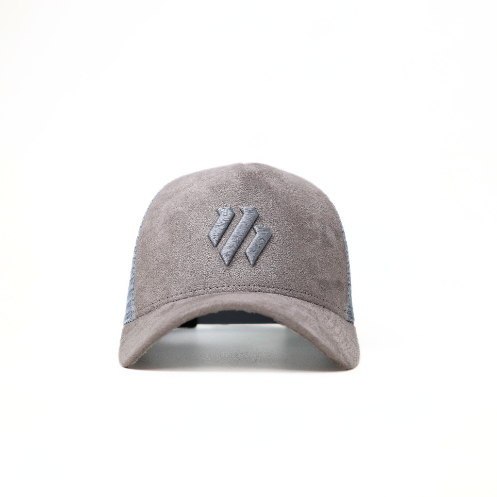 Jual Delibra X Movment Topi Suede Pria Grey | Shopee Indonesia