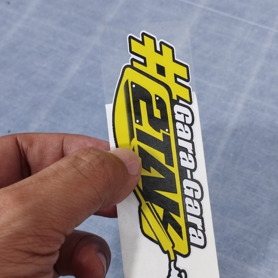 Jual Cetak Stiker Vinyl RDS Masking Tinta UV Gell - Stiker dipotong ...
