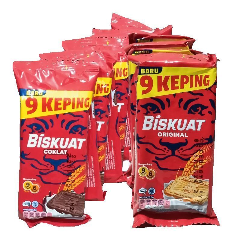 Jual Biskuat Biskuit Susu 2000 1 Renceng isi 10 Sachet 43,2 gr ( 9 ...