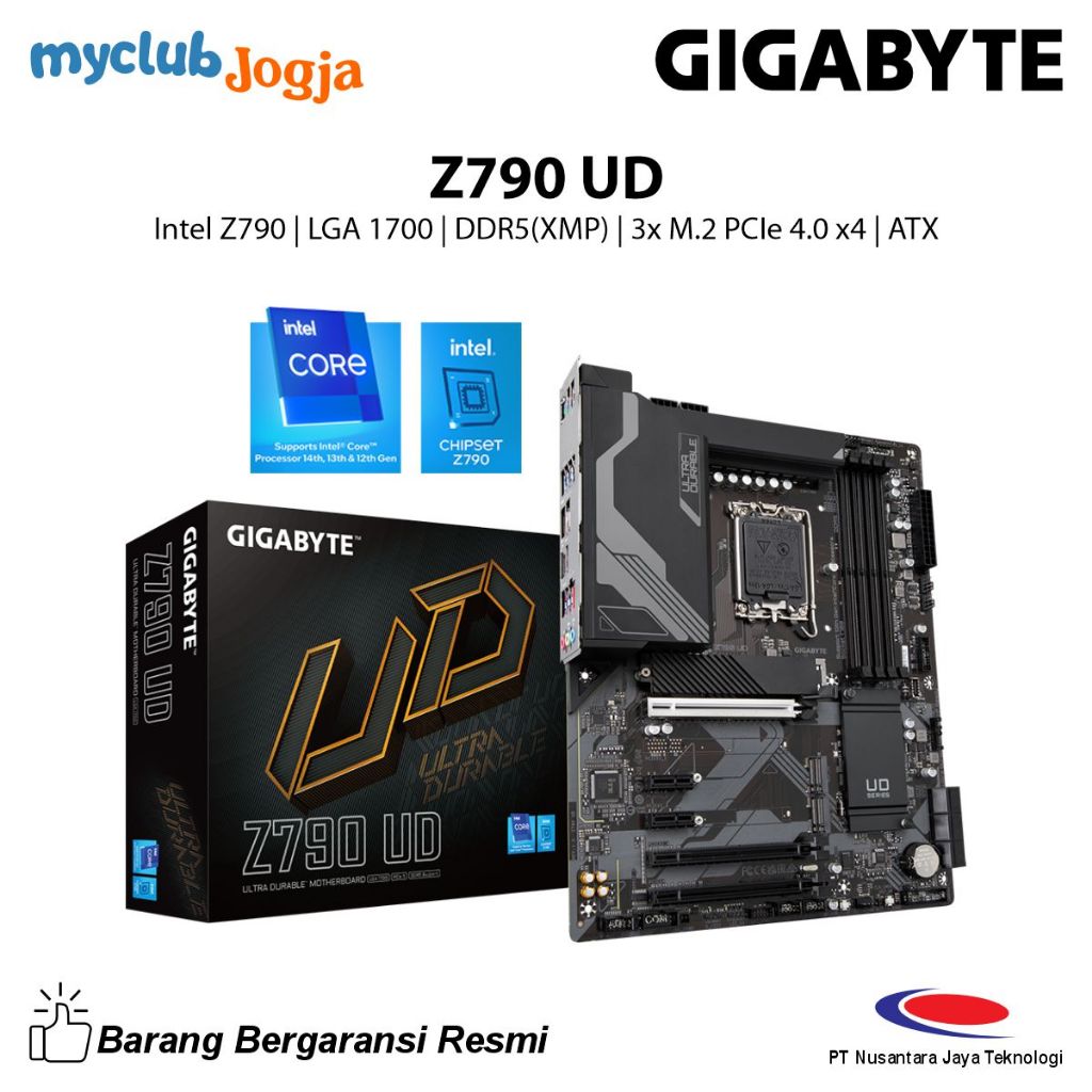 Jual GIGABYTE Z790 UD | Motherboard Intel Z790 | LGA 1700 | 4x DDR5 ...