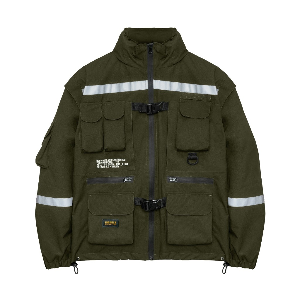 Jual DETACH ARMY 2.0-Modular Jacket, Rompi / Multifunctional Vest by ...