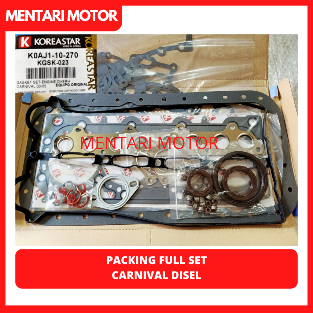 Jual Gasket Full Set Carnival Disel Diesel Packing Overhoul Fullset ...