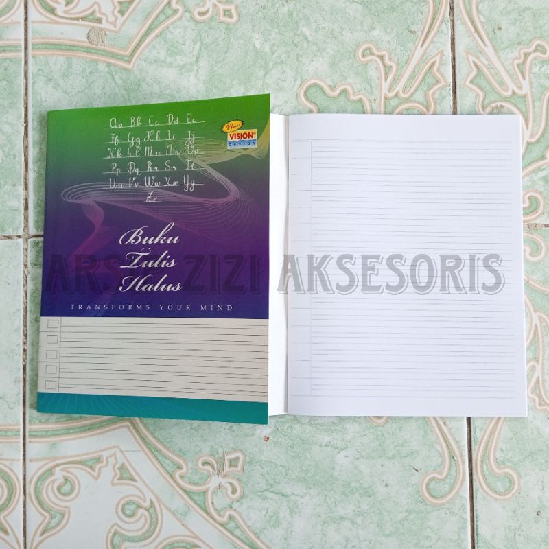 Jual Buku Tulis Halus Vision Latihan Menulis Tegak Bersambung | Shopee ...