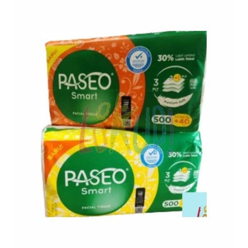 Jual TISUE PASEO 250PLY 2 SHEET ( 2PACK ) | Shopee Indonesia