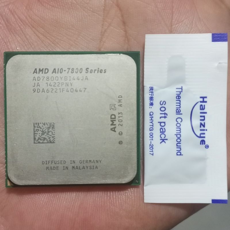 Jual Prosesor AMD A10 7800 bonus pasta sacet. Soket FM2+. 3,5GHZ - 3,9GHZ 4Core 4Threads. iGP R7 ...