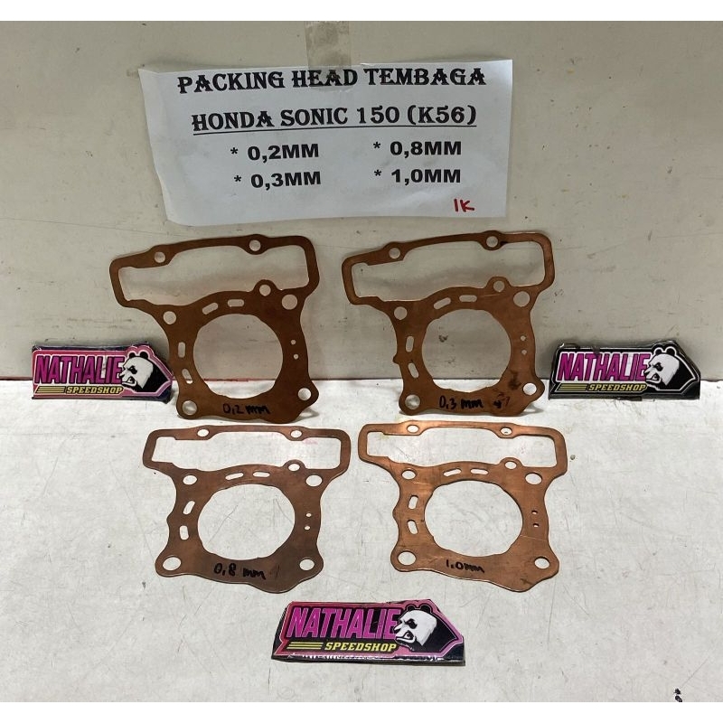 Jual PACKING HEAD TEMBAGA HONDA SONIC 150 (K56) | Shopee Indonesia