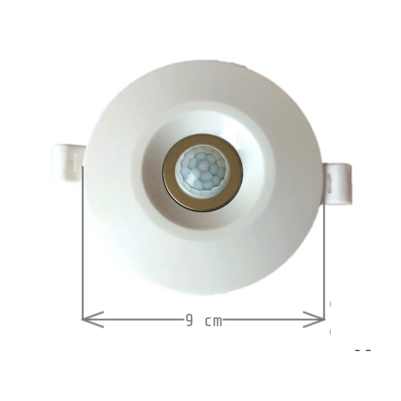 Jual PIR Sensor 220V Circle 9cm Plafon Motion Sensor Saklar Gerak Lampu ...