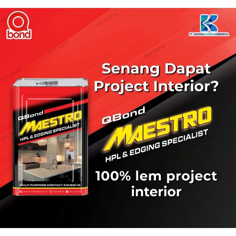 Jual Lem Kuning / Lem HPL / Lem Maestro / Lem Serbaguna 10 Kg | Shopee ...