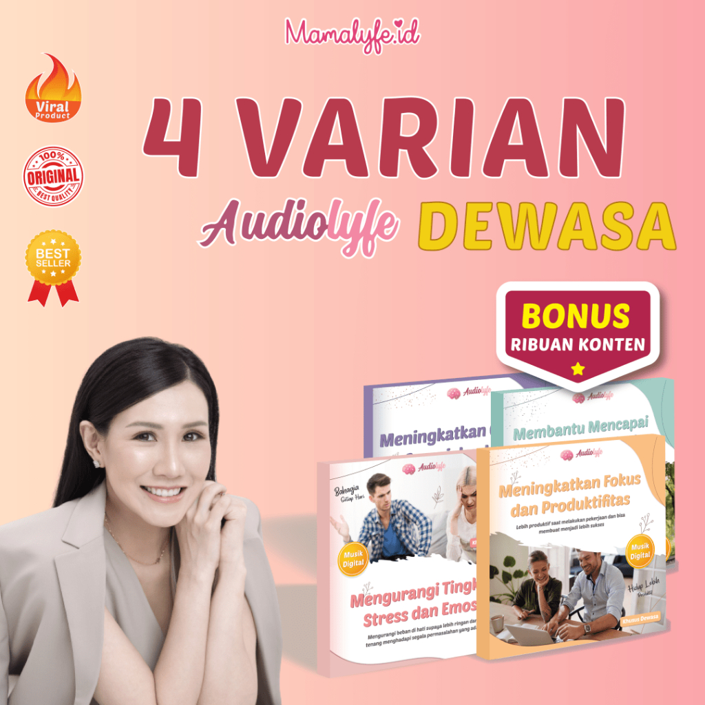 Jual Audiolyfe Stimulasi Otak Untuk Orang Dewasa, Atasi Berbagai ...