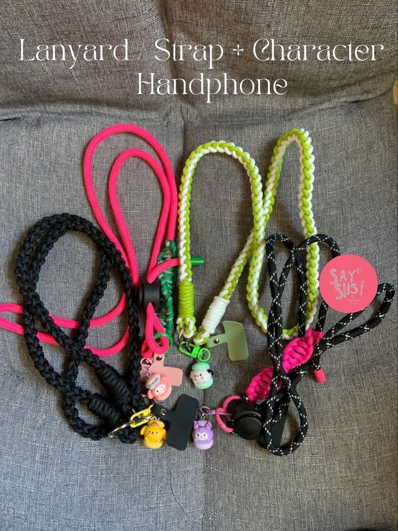 Jual Tali Gantungan Strap Kalung HP Lanyard Tebal Characters Sanrio ...