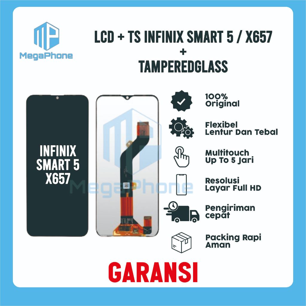 Jual LCD + TS +TG INFINIX SMART 5 / X657 / X657B ORI FULLSET GARANSI ...