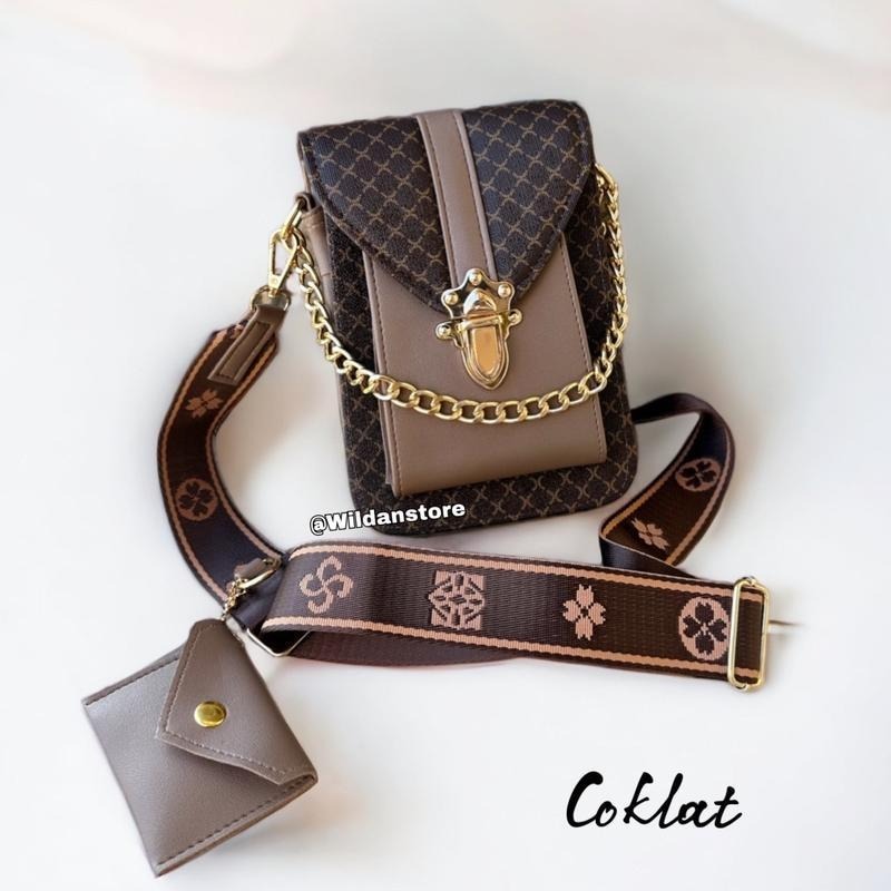 Jual Tas selempang wanita marinas | Tas hp wanita kekinian | Shopee Indonesia