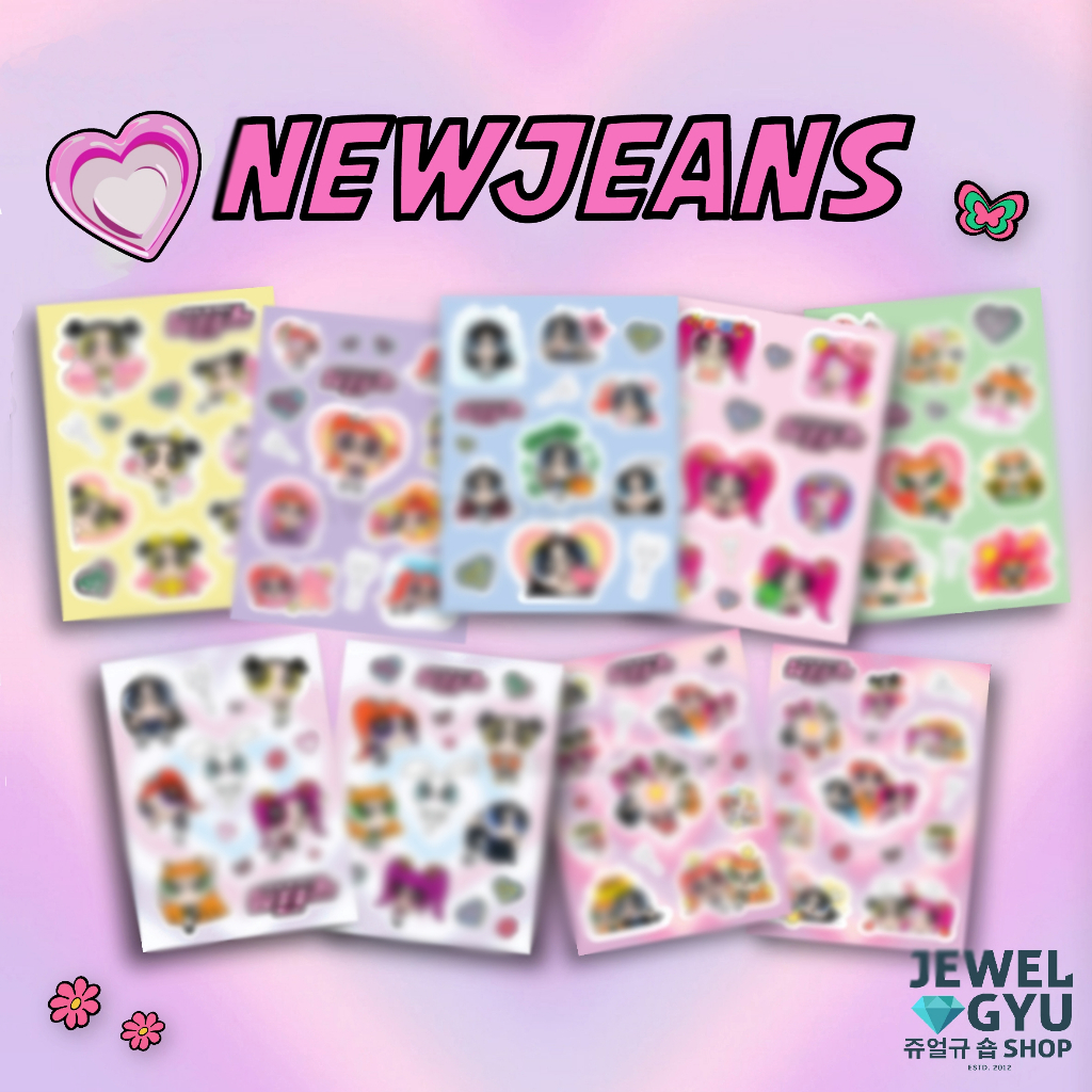 Jual New Jeans PPG Sticker / Stiker NJ KPOP Danielle Haerin Hanni Hyein ...