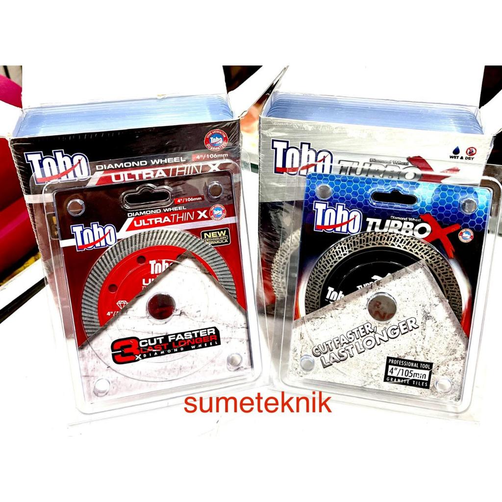 Jual Diamond Wheel Toho Turbo X 4" Pisau Granit Toho Turbo X / Diamond ...