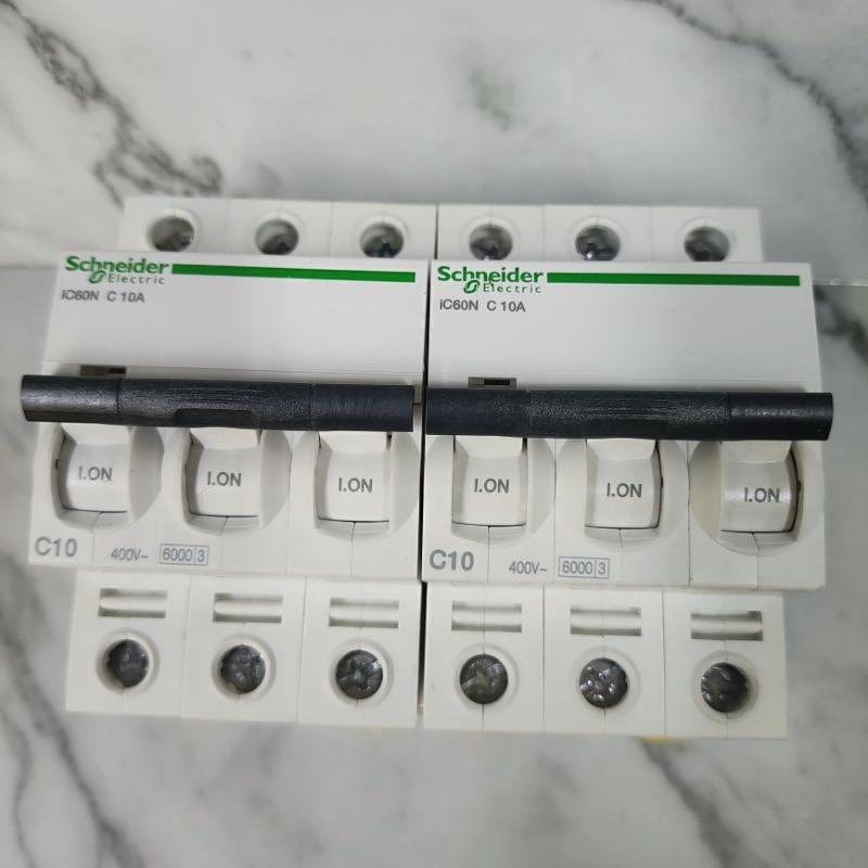 Jual MCB IC60N 6KA 3P 6A 10A 16A 20A 25A 32 40A 50A 63A Miniature Circuit Breaker | Shopee Indonesia