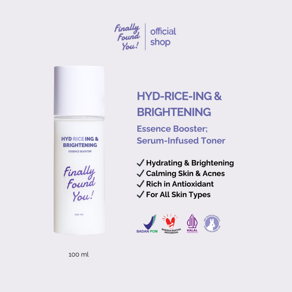 Jual Finally Found You Essence Booster Toner 100ml | Shopee Indonesia