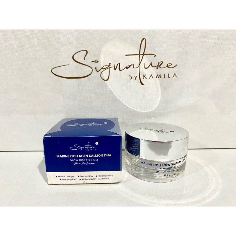 Jual Marine Collagen Salmon Dna Signature By Kamila | Shopee Indonesia