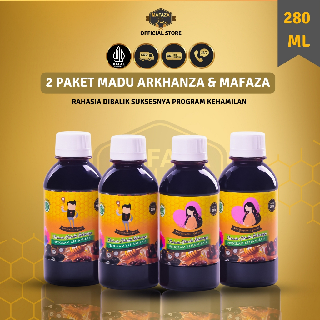 Jual MAFAZA - Madu Zuriat Promil | 2 Paket Madu Arkhanza (Suami ...